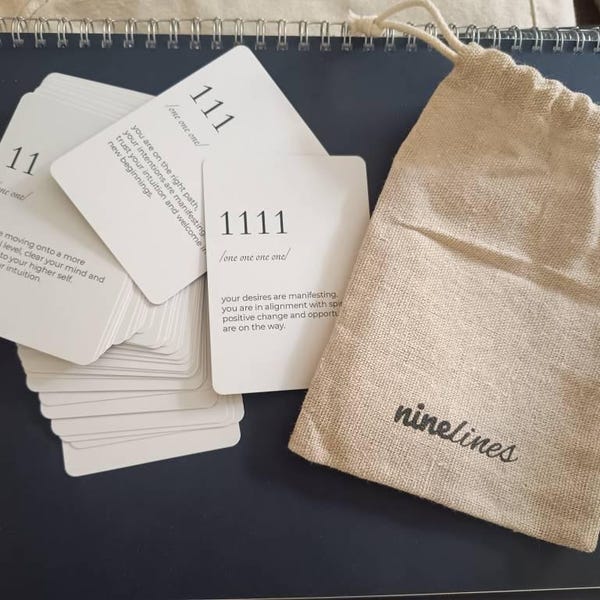 Angel Number Notebook - Numerology Planner - Angel Number Gift - Angel ...