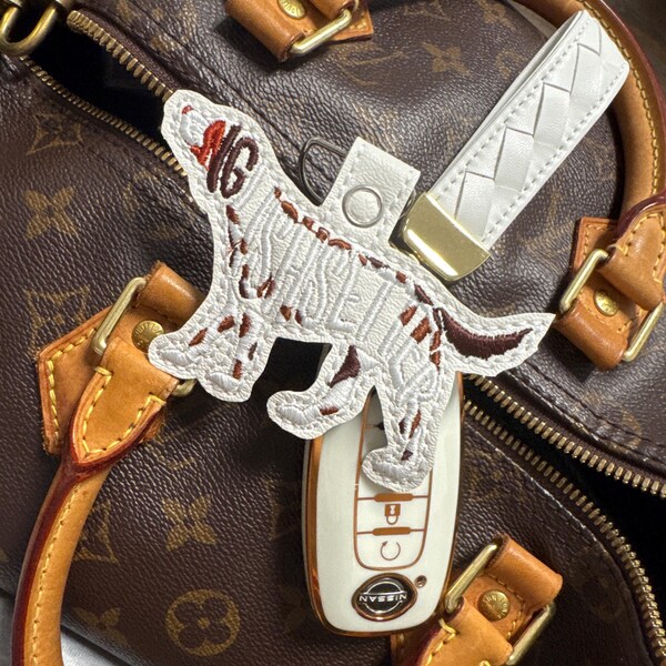 Embroidery Design Digitized Shiba Inu Text Fill Keychain 4 X 4 - Etsy