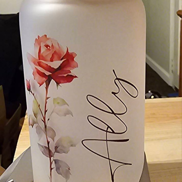 Personalized Birth Month Name Cup Custom Gift Birthday Cup for Her ...