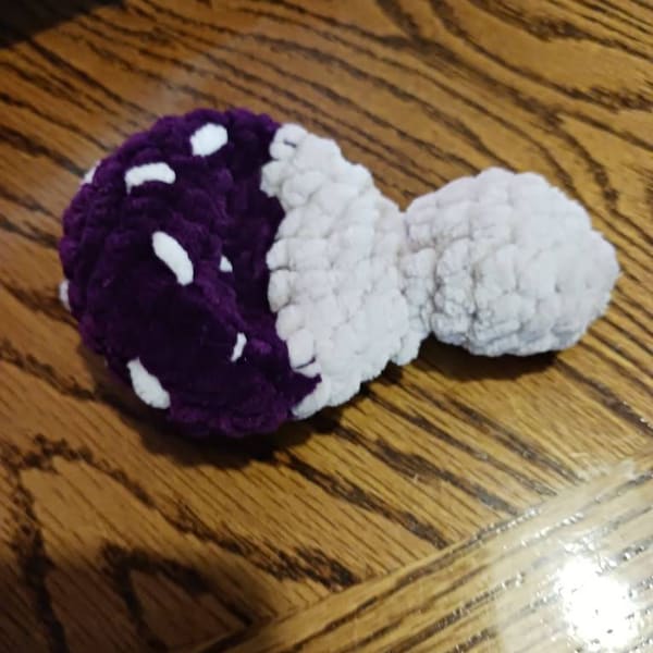Crochet Mushie Pop Plushie | Soft Fidget Toy Popping Mushroom - Etsy