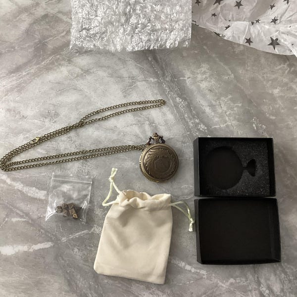 Custom Pocket Watch Dice Tray - Roman Style Pocket Watch Shell, Metal ...