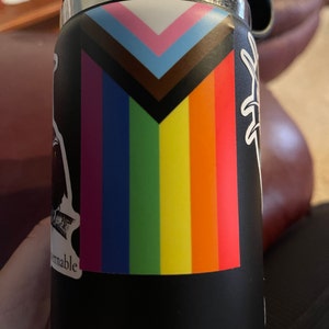 LGBTQ Pride Flag Static Cling Windows Mirrors Car Windows - Etsy