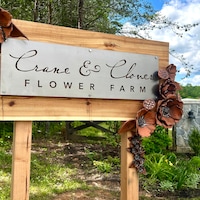 CORTEN rusted Steel LED Backlit Sign, Backlit, Business Sign-plaque ...