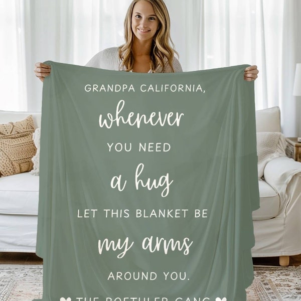 Personal Sister Gift Blanket With Self-love Affirmations, Sentimental ...