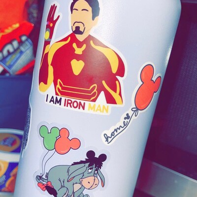 Iron Man Sticker // Tony Stark // Marvel Stickers // Avengers Stickers ...