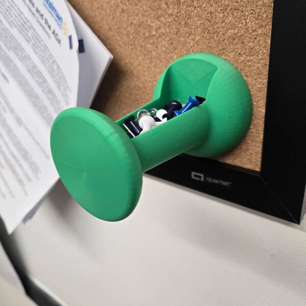 Creative Pushpin Storage | Push Pin Box | 3D Printed Organizer ...