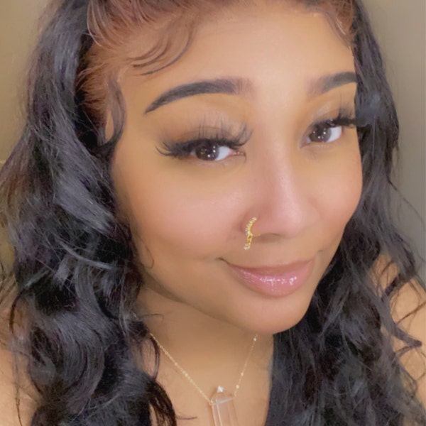 Dangle Nose Rings - Etsy