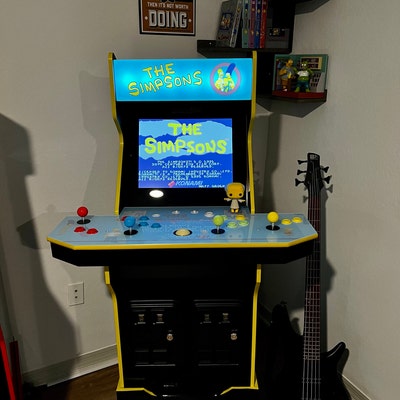 Arcade1up the Simpsons Front Riser Decal Vinyl Sticker Krusty, Simpsons ...