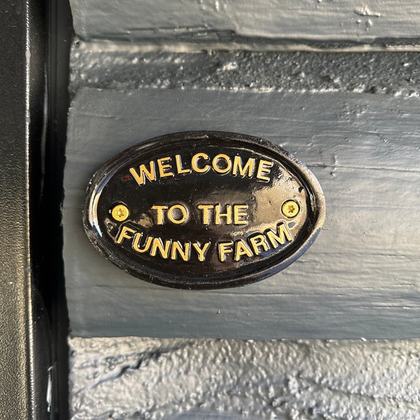 Welcome to the Funny Farm - Etsy