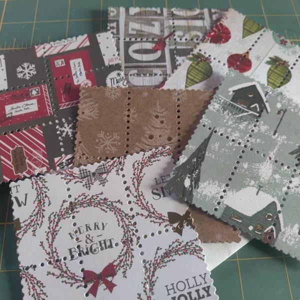 Fabric Tabs, Patchwork Themed Journal Tabs, Set of 21 Cotton Tabs ...