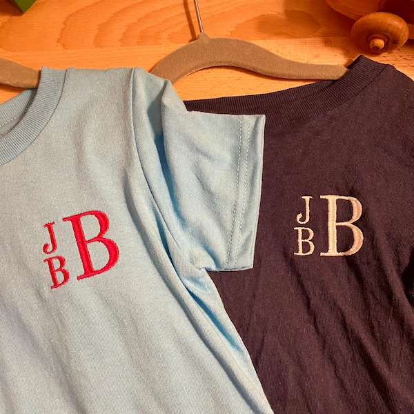 Adult Long Sleeve Monogrammed Shirts, Monogrammed Shirts for Men or ...