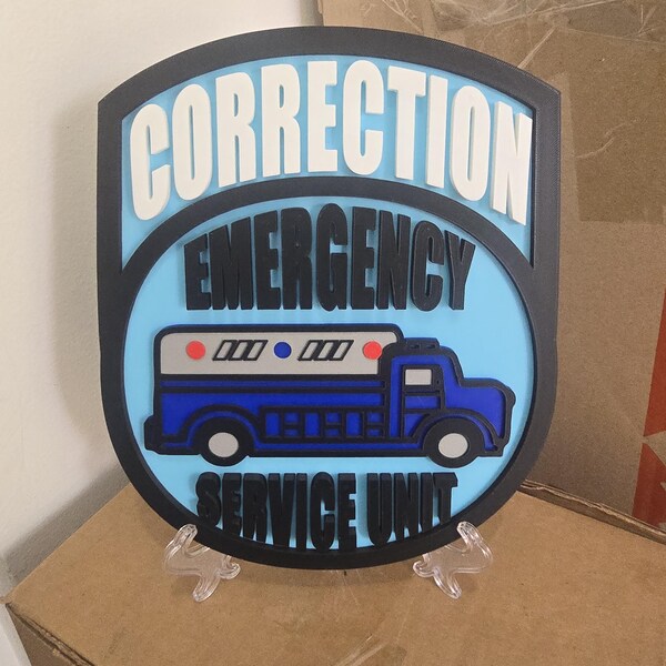 US Customs and Border Protection 3D Embossed Display Plaque First ...