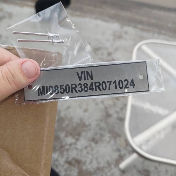 6 X 8 Inch OUTDOOR Grade Aluminum Community Project Marker/sign Made in ...