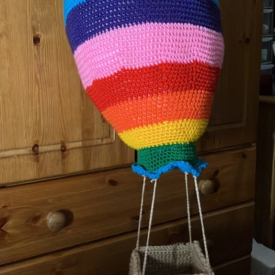 Hot Air Balloon English Pattern - Etsy