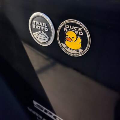 Duck die-cast Unique METAL 4x4 Badges Made for Any 4x4 Vehicle - Etsy