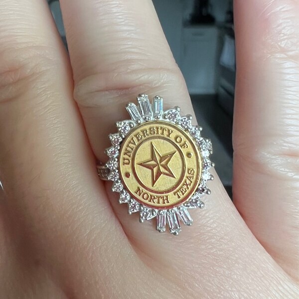 Graduation Ring ,baguette Stone Ring,personalized Jewelry ,college Ring ...