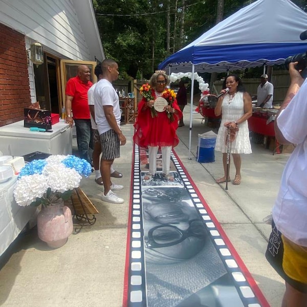 Red Carpet Custom Red Carpet Aisle Runner 3x20 Floor Decal Prom ...