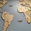 Map of the World 3D, Laser Cut File, SVG, EPS, DXF, Cdr, Pdf ...