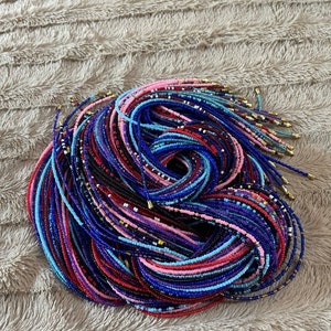 Waist Beads TIE ON Thread Waist Beads Stomach Beads Waist - Etsy