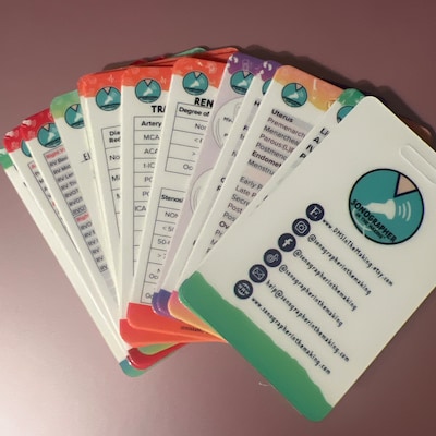 Ultrasound School Abdomen Flashcards, Ultrasound Student Study Notes ...