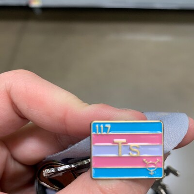 Transgender Pride Badge Trans Queer Pride Queer Chemistry Lgbtqi Lgbt ...