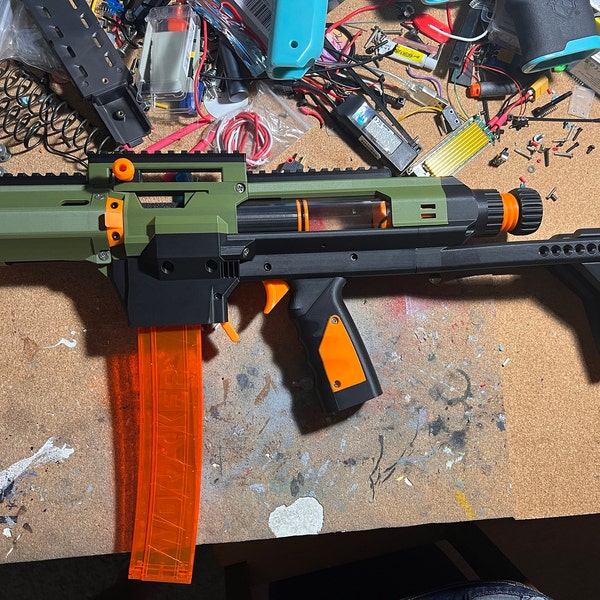 PCAR NERF Blaster Attachment: Zero Hardware 3D Print STL Files - Etsy