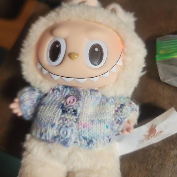 Labubu Inspired CROCHET PATTERN for Cute Bee Labubu Toy - Easy Labubu ...
