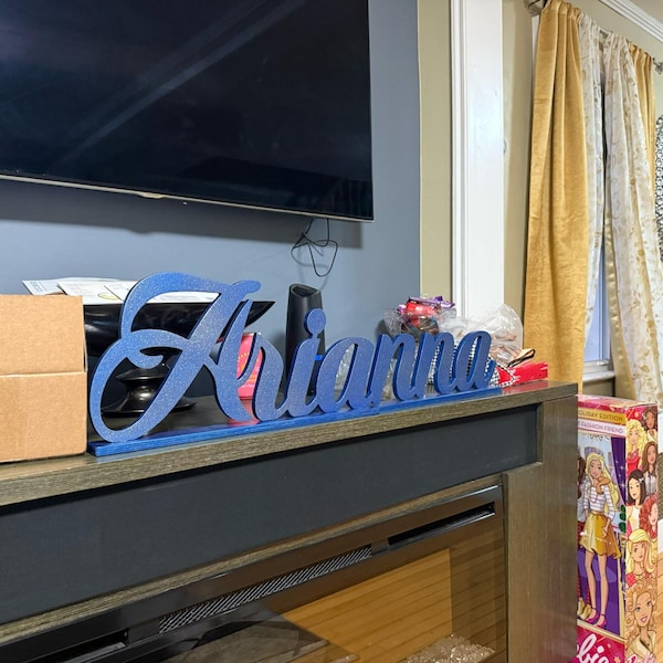 Personalized Name Sign / Custom Name Piece / Wooden Name Sign / Sweet ...