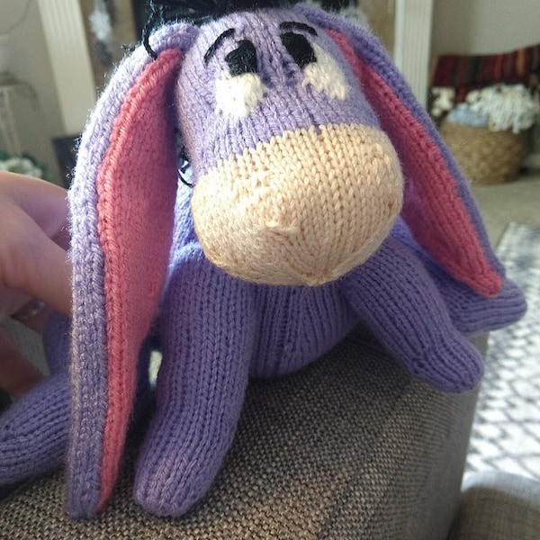 Sad, Sad Donkey Knitting Pattern - Etsy