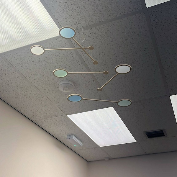 Hanging Kinetic Mobile Sculpture, Adult Mobile Modern Art. Custom ...