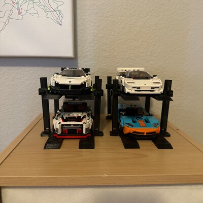 Triple Car Lift Display Stand for Speed Champions - Etsy