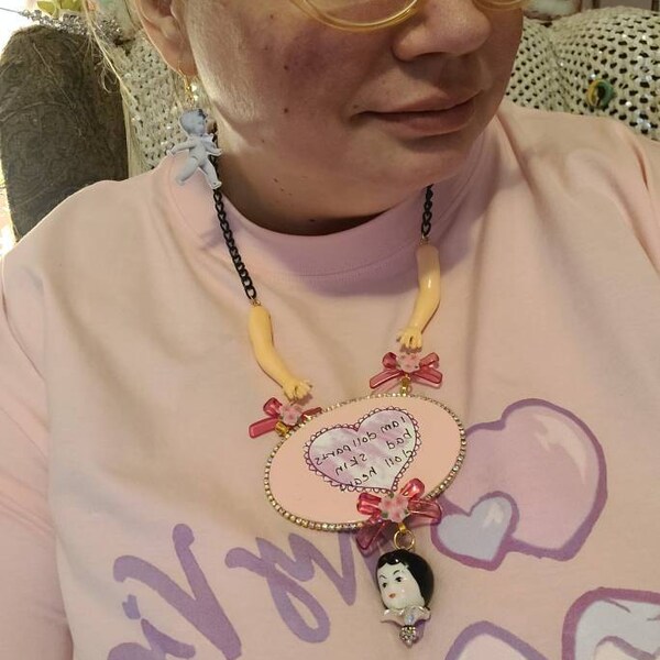 Creepy Cute Vintage Baby Doll Kewpie Bottle Baby Food Mismatch Earrings ...