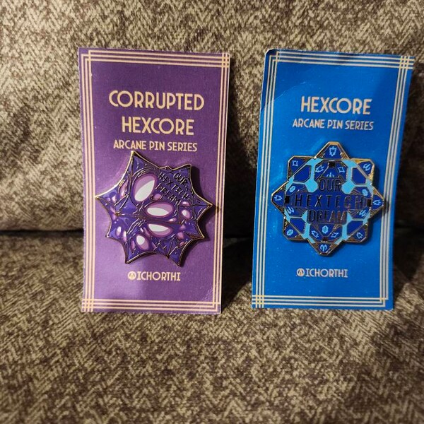 Hexcore "our Hextech Dream" Enamel Pins // Jayce and Viktor Arcane Pins ...