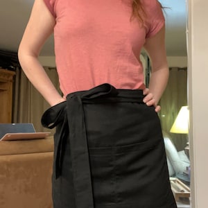 Easy to Sew/ Half Apron Sewing Pattern/ Pinafore Tutorial PDF/ Apron ...