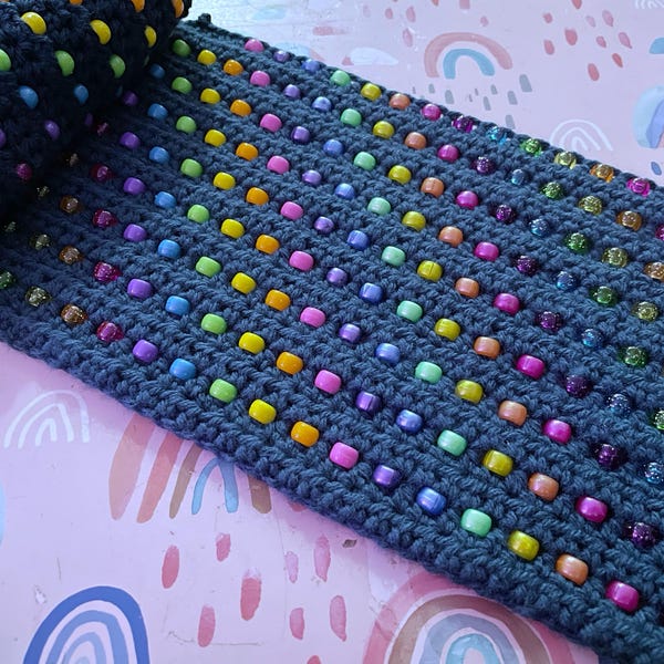 Crochet Pattern / Crochet Weighted Blanket / DIY Bead Blanket / Easy ...