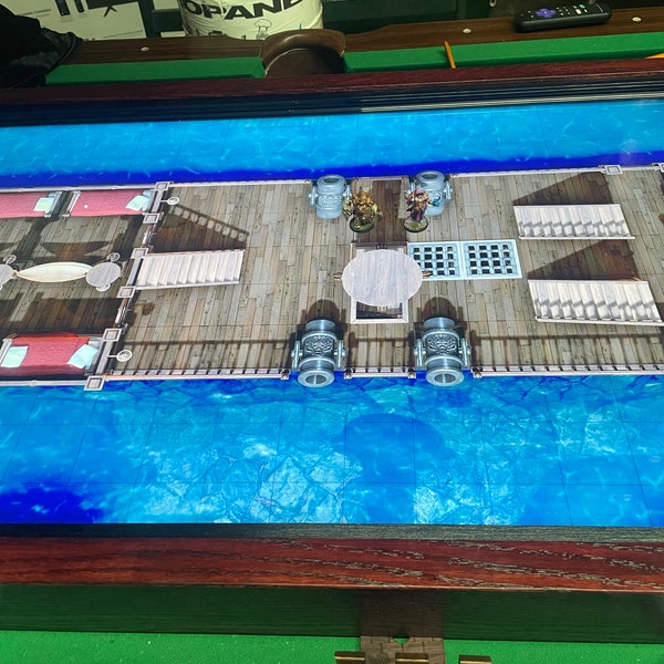 43" Digital Map Case Display for Tabletop Gaming D&D, Dnd, Role Playing ...