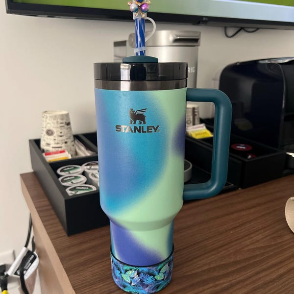 Shimmer Stanley Boot for Tumbler, Blueberry Milk Tumbler Accessories ...