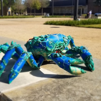 Crab Papercraft Sculpture, Printable 3D Puzzle, Papercraft Pdf Template ...