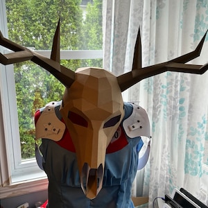 Commedia Dell Arte Pantalone 3D Papercraft Mask Template - Etsy UK