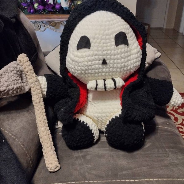 PDF Pattern Grim Reaper BACKPACK Crochet PDF Pattern - Etsy UK