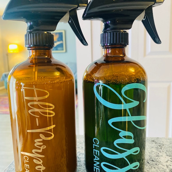 16 Oz Label - Decal Only | All-purpose | Bathroom Cleaner | Kitchen ...