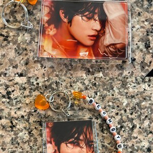 BTS Inspired 7 Fates Double Sided Bias Keychains Kpop - Etsy
