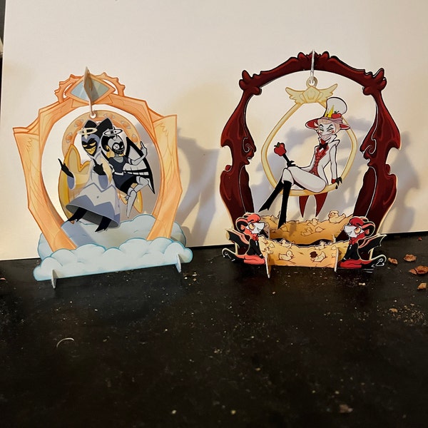 Lucifer Morningstar - Hazbin Hotel Paper Craft Standee - Etsy