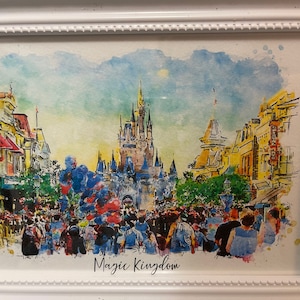 Universal Orlando Retro Poster Prints Set of Four Vintage | Etsy