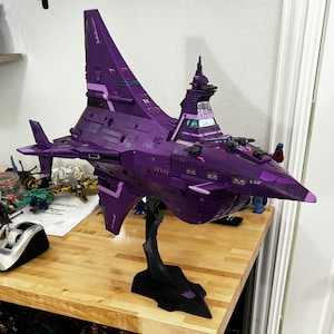 3D Printed Flight Stand for Transformers Titan Class Nemesis - Etsy