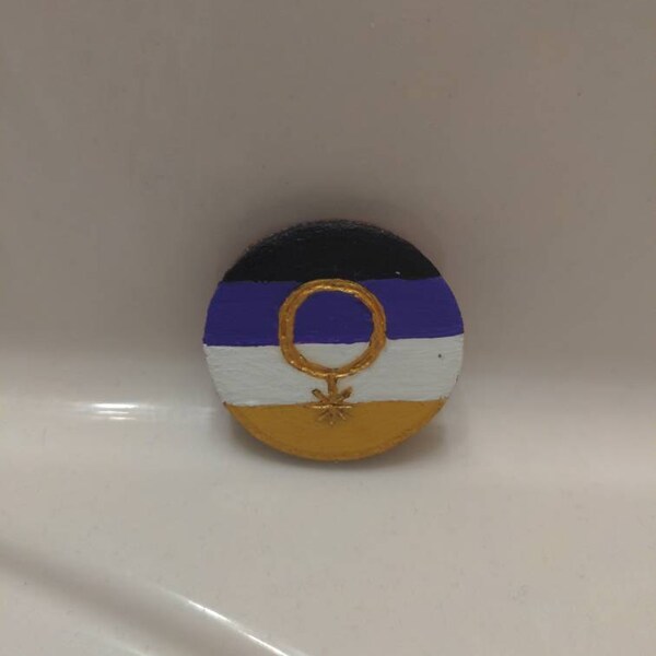 Fae/faer Pronoun Pin, Faegender Pride Flag, Genderfae Flag, Neopronoun ...