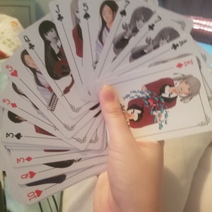 Kakegurui Playing Cards 54-card Deck | Etsy