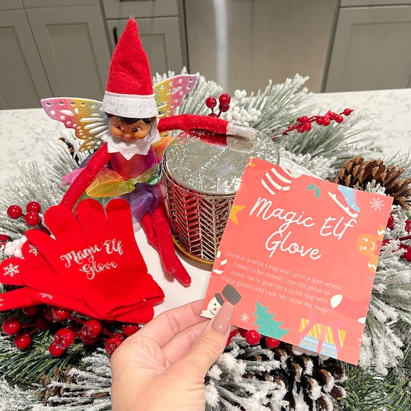 Magical Elf Gloves for Kids, Christmas Magic Elf Prop Accessory, Funny ...