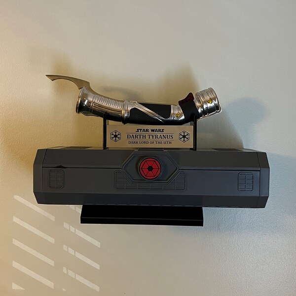 Legacy Lightsaber Wall Mount Display - Etsy