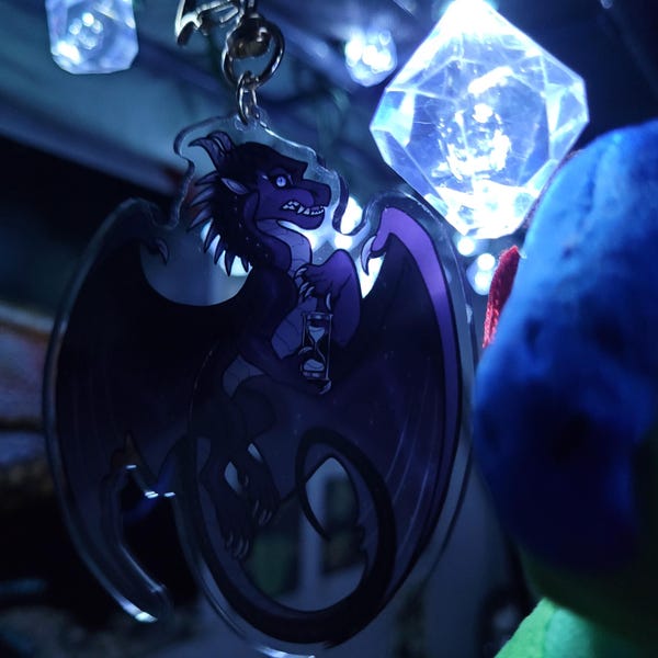 Qibli - Wings of Fire Wof Double Sided Acrylic Charm - Etsy